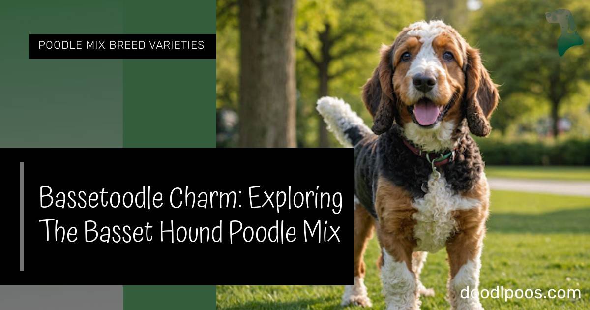 Bassetoodle Charm: Exploring The Basset Hound Poodle Mix - Doodles n ...