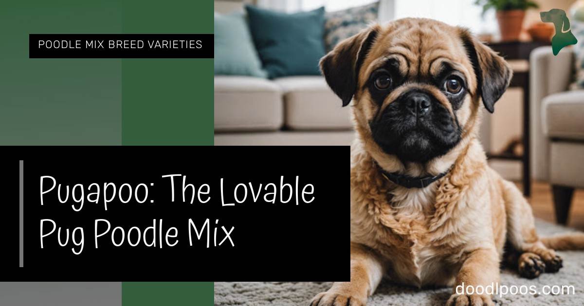 Pugapoo: The Lovable Pug Poodle Mix - Doodles n Poodles