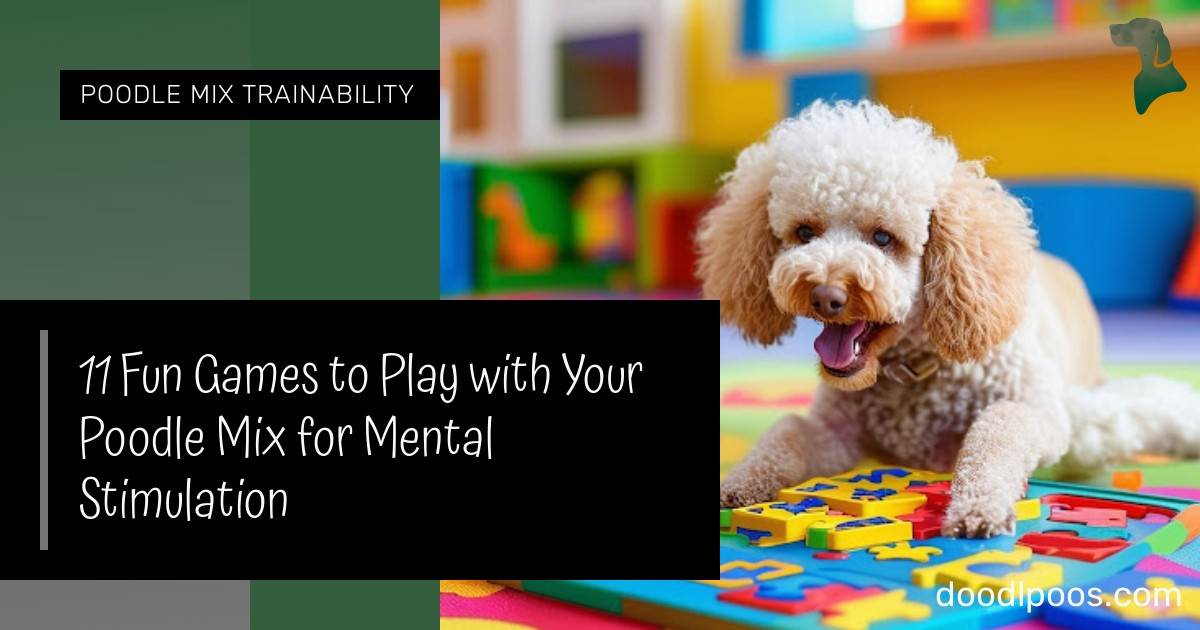 11 Fun Games to Play with Your Poodle Mix for Mental Stimulation