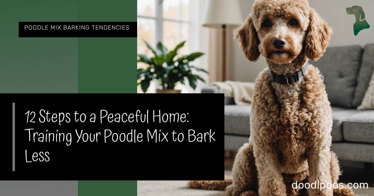 12 Steps to a Peaceful Home: Training Your Poodle Mix to Bark Less