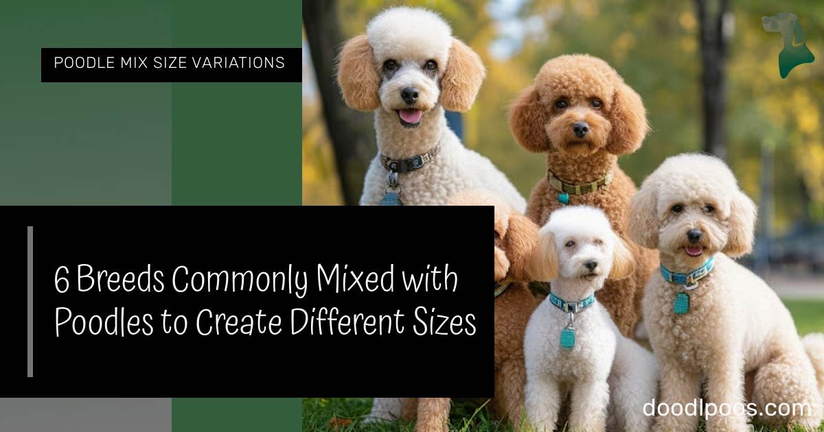 6 Breeds Commonly Mixed with Poodles to Create Different Sizes
