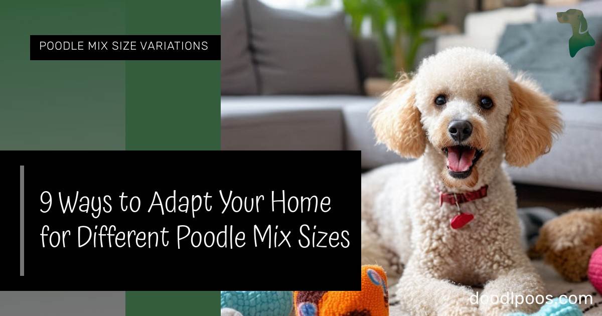 9 Ways to Adapt Your Home for Different Poodle Mix Sizes