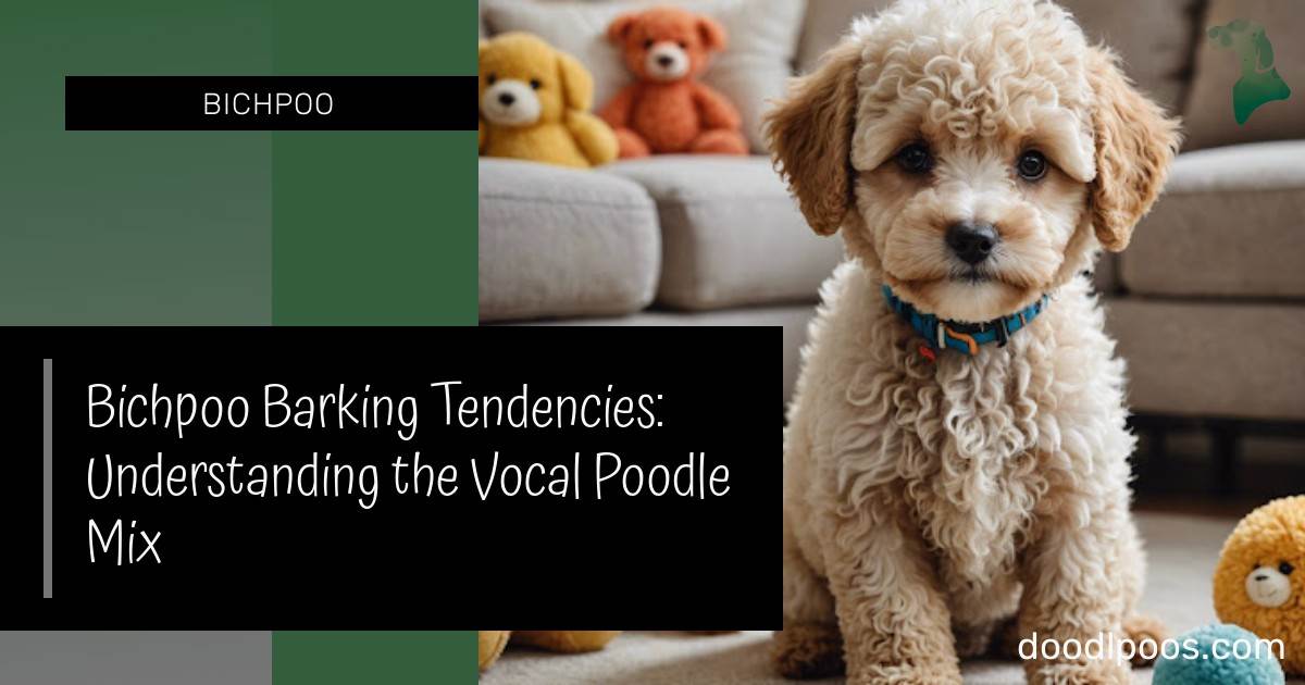 Bichpoo Barking Tendencies: Understanding the Vocal Poodle Mix