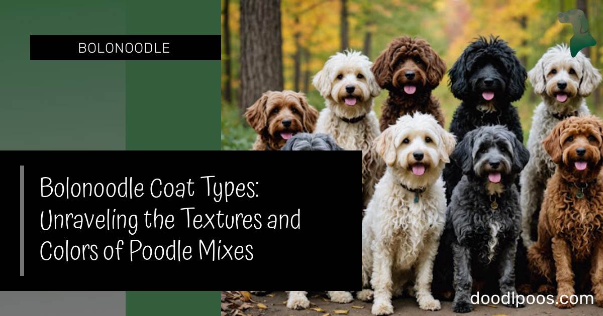 Bolonoodle Coat Types: Unraveling the Textures and Colors of Poodle Mixes