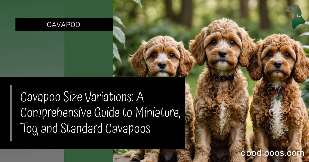 Cavapoo Size Variations: A Comprehensive Guide to Miniature, Toy, and ...