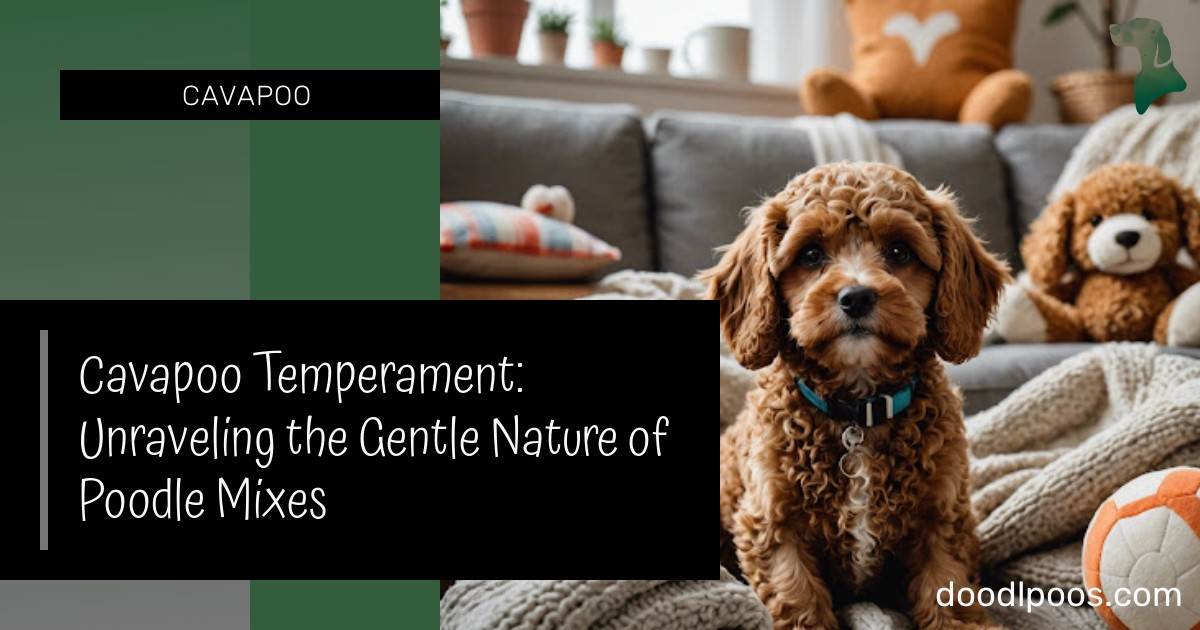 Cavapoo Temperament: Unraveling the Gentle Nature of Poodle Mixes