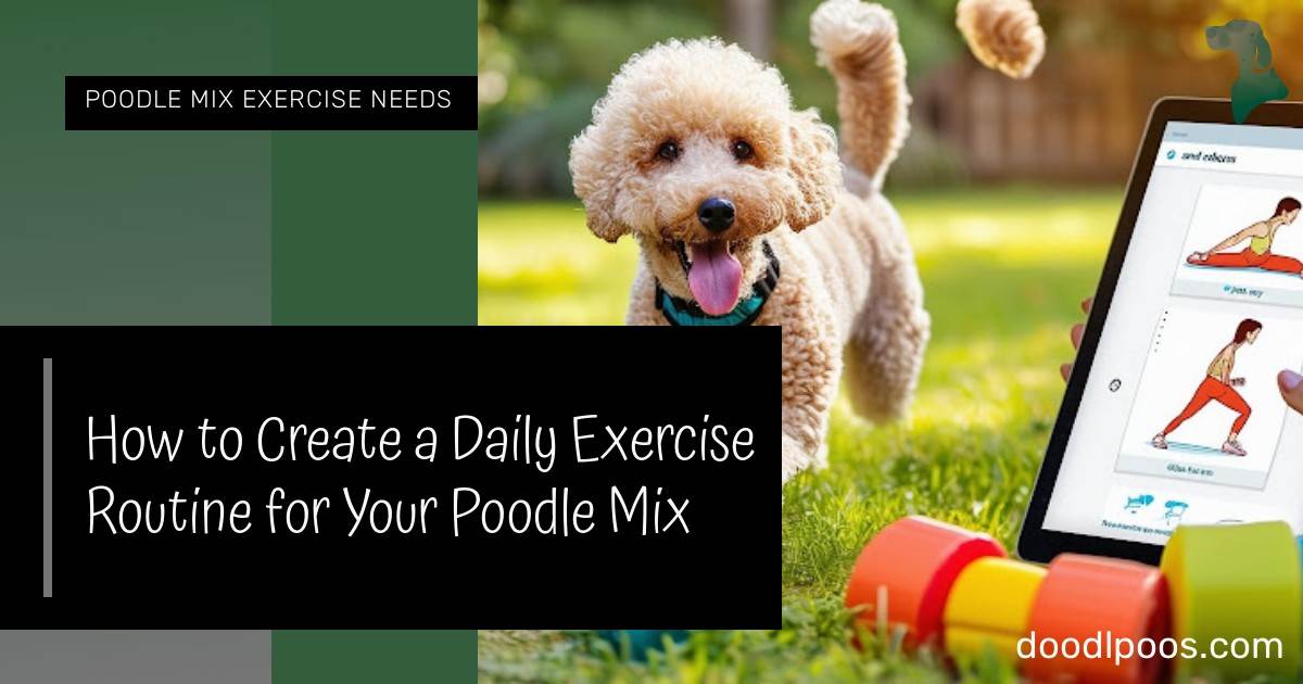 How to Create a Daily Exercise Routine for Your Poodle Mix