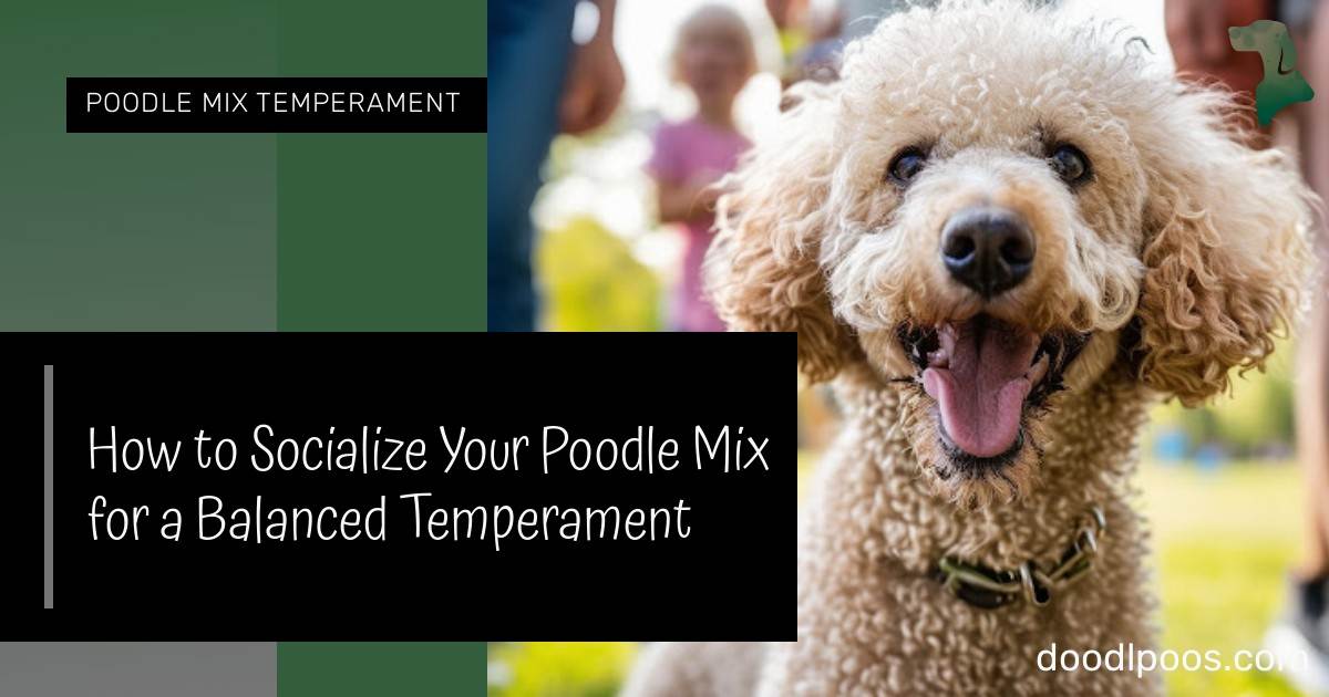How to Socialize Your Poodle Mix for a Balanced Temperament
