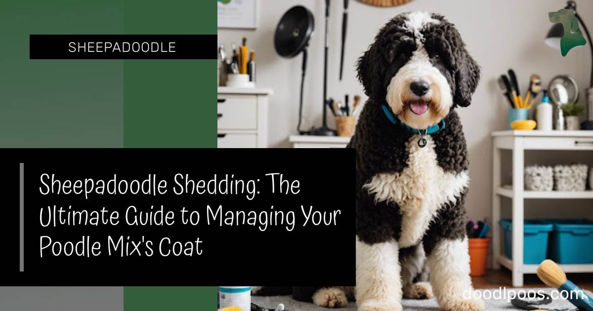 Sheepadoodle Shedding: The Ultimate Guide to Managing Your Poodle Mix's ...