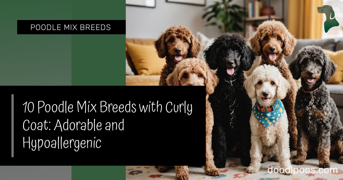 10 Poodle Mix Breeds with Curly Coat: Adorable and Hypoallergenic