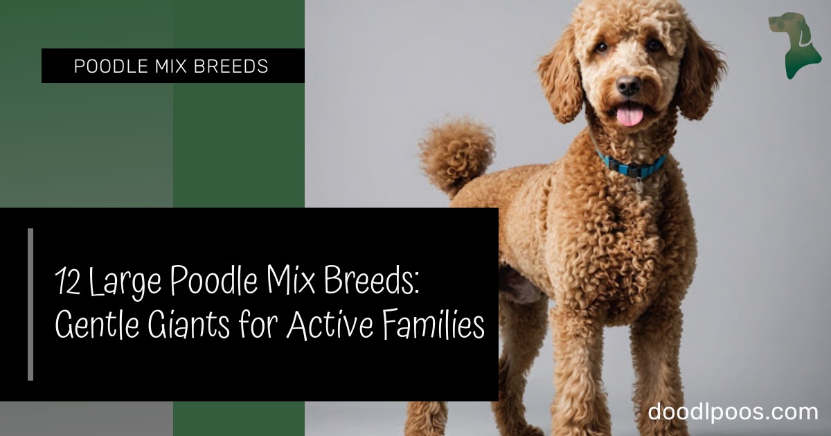 12 Large Poodle Mix Breeds: Gentle Giants for Active Families