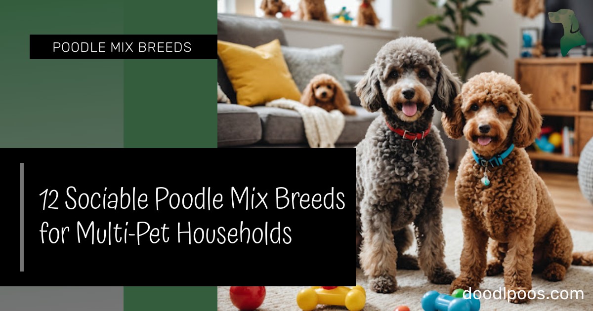 12 Sociable Poodle Mix Breeds for Multi-Pet Households