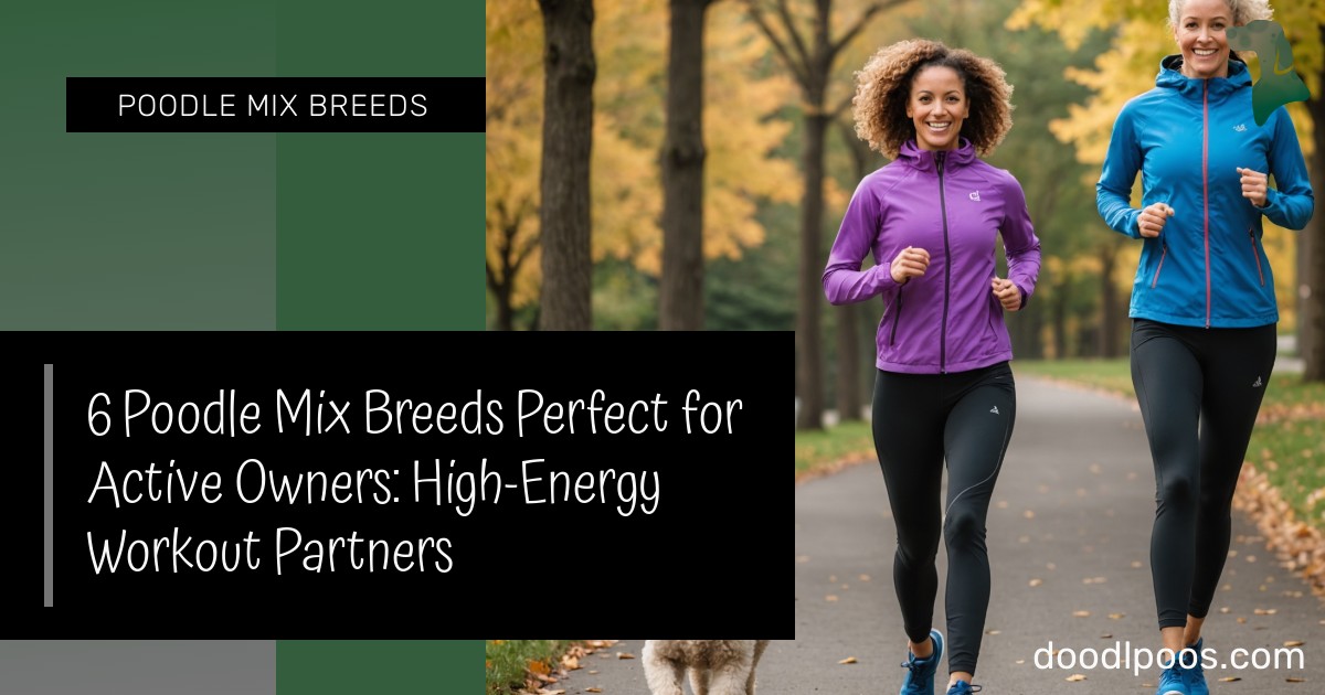 6 Poodle Mix Breeds Perfect for Active Owners: High-Energy Workout Partners