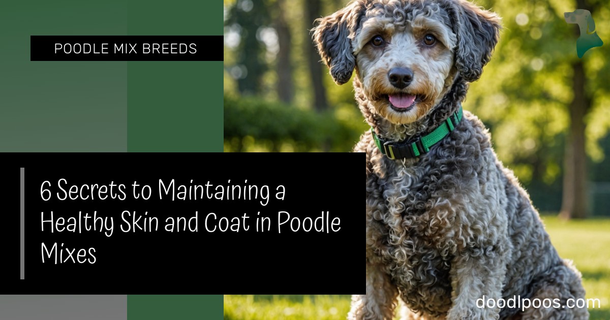 6 Secrets to Maintaining a Healthy Skin and Coat in Poodle Mixes
