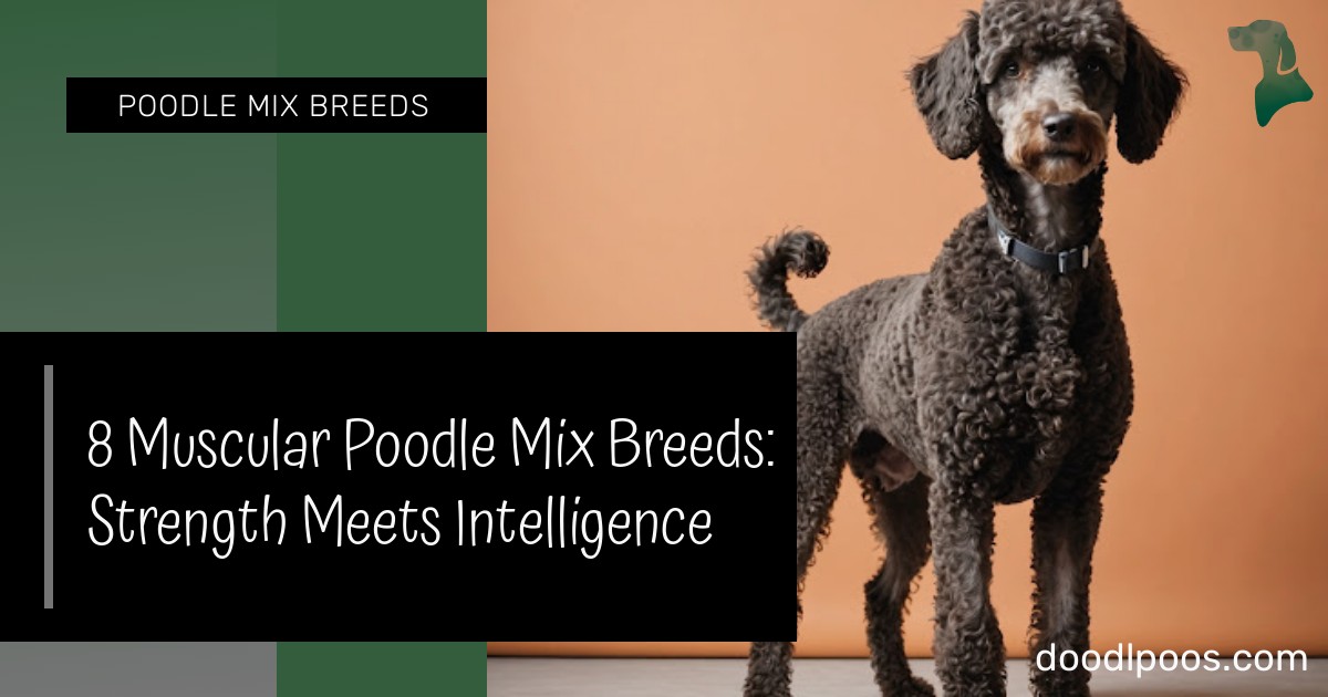 8 Muscular Poodle Mix Breeds: Strength Meets Intelligence