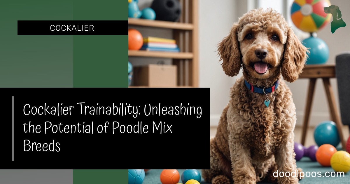 Cockalier Trainability: Unleashing the Potential of Poodle Mix Breeds