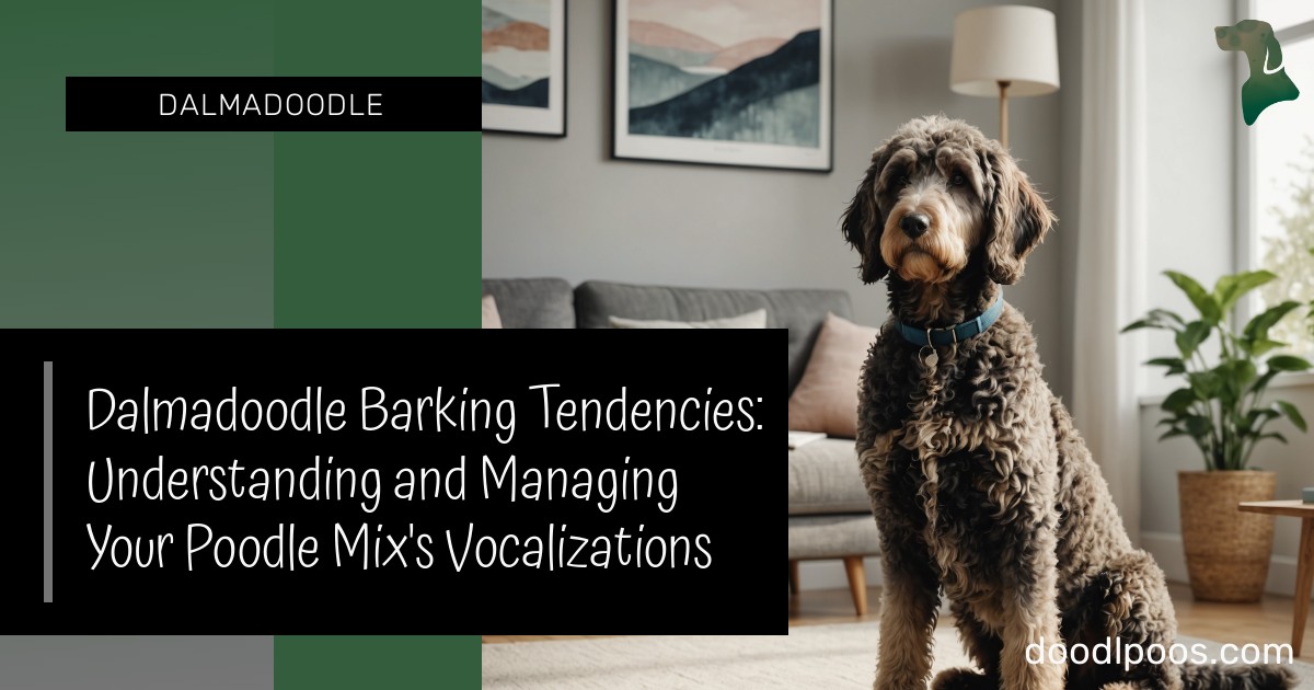 Dalmadoodle Barking Tendencies: Understanding and Managing Your Poodle ...