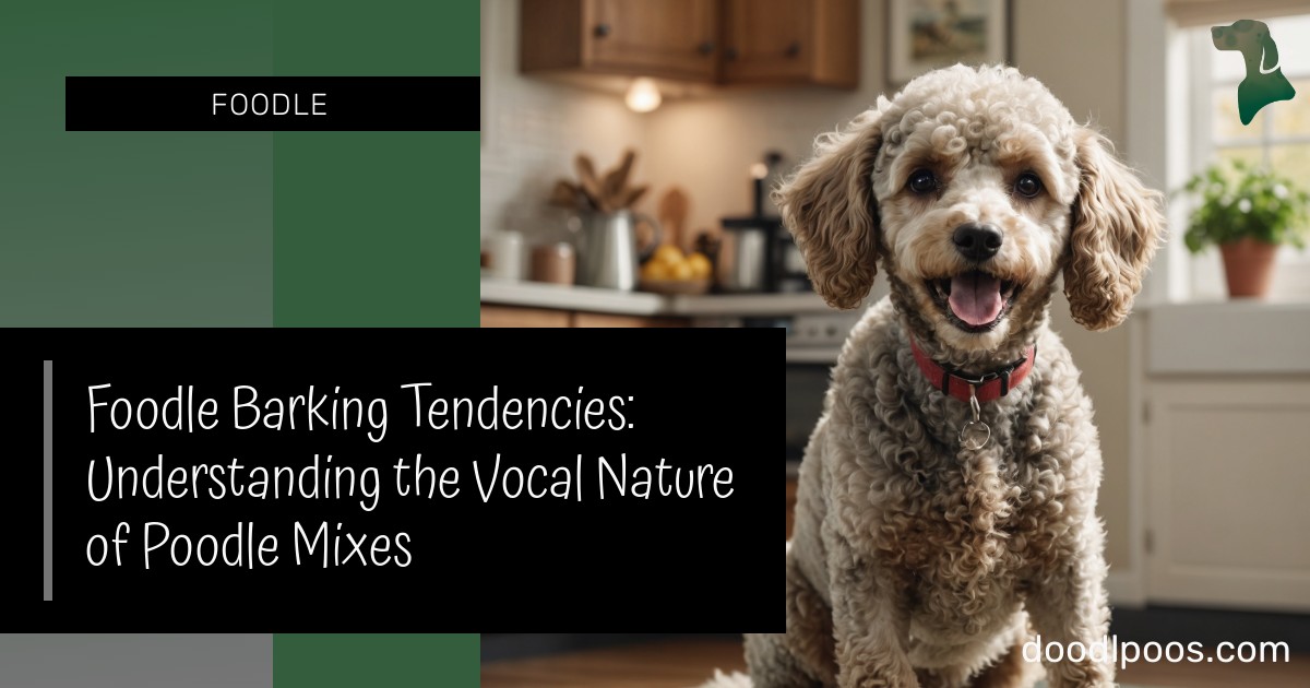 Foodle Barking Tendencies: Understanding the Vocal Nature of Poodle Mixes