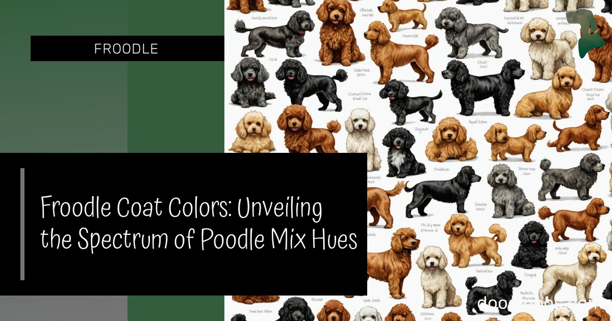 Froodle Coat Colors: Unveiling the Spectrum of Poodle Mix Hues