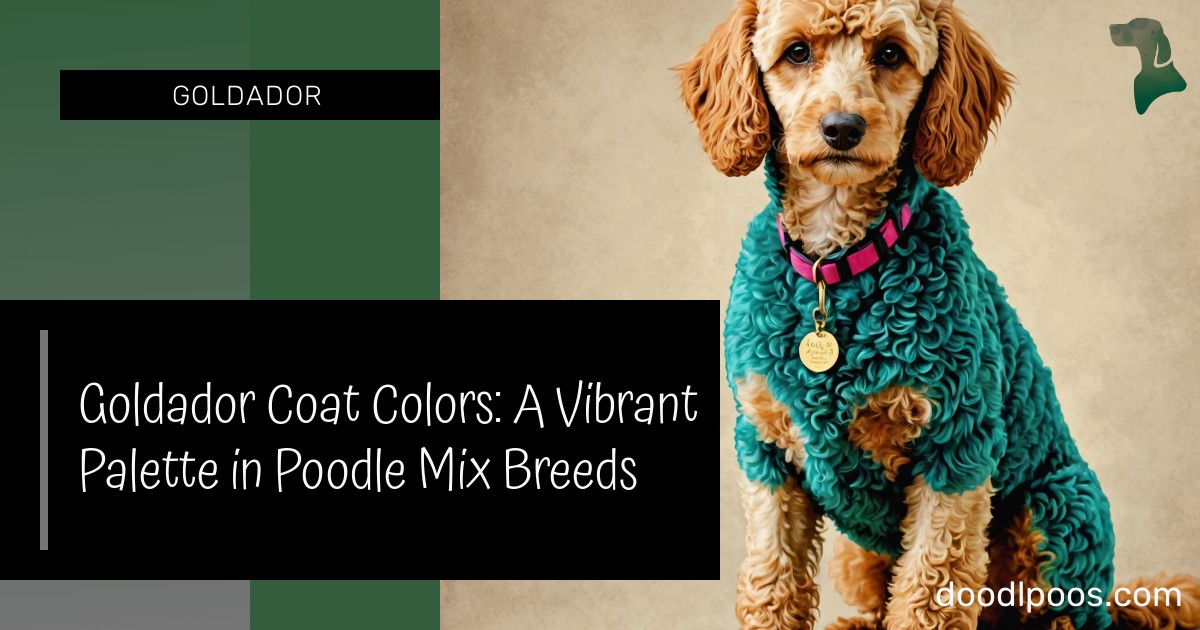 Goldador Coat Colors: A Vibrant Palette in Poodle Mix Breeds